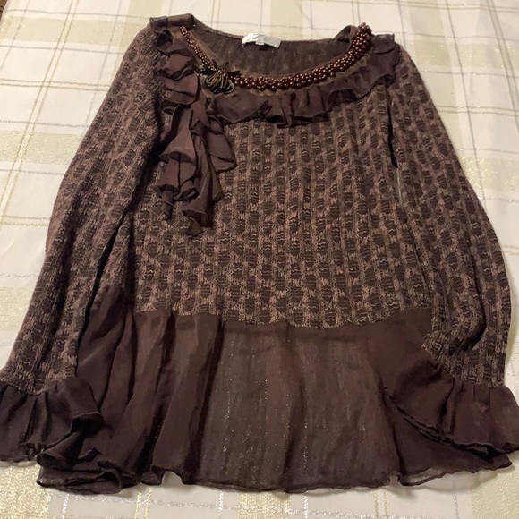 Zba | Tops | Zba Blouse | Poshmark